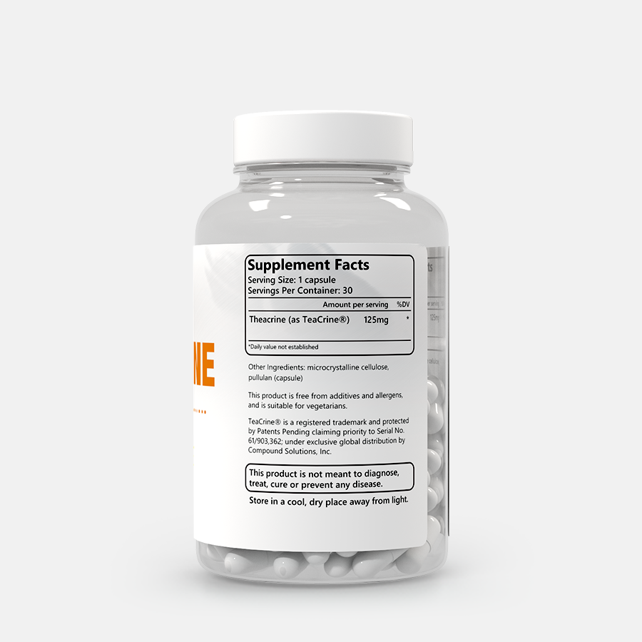 Buy TeaCrine® Theacrine Capsules | Theacrine Benefits